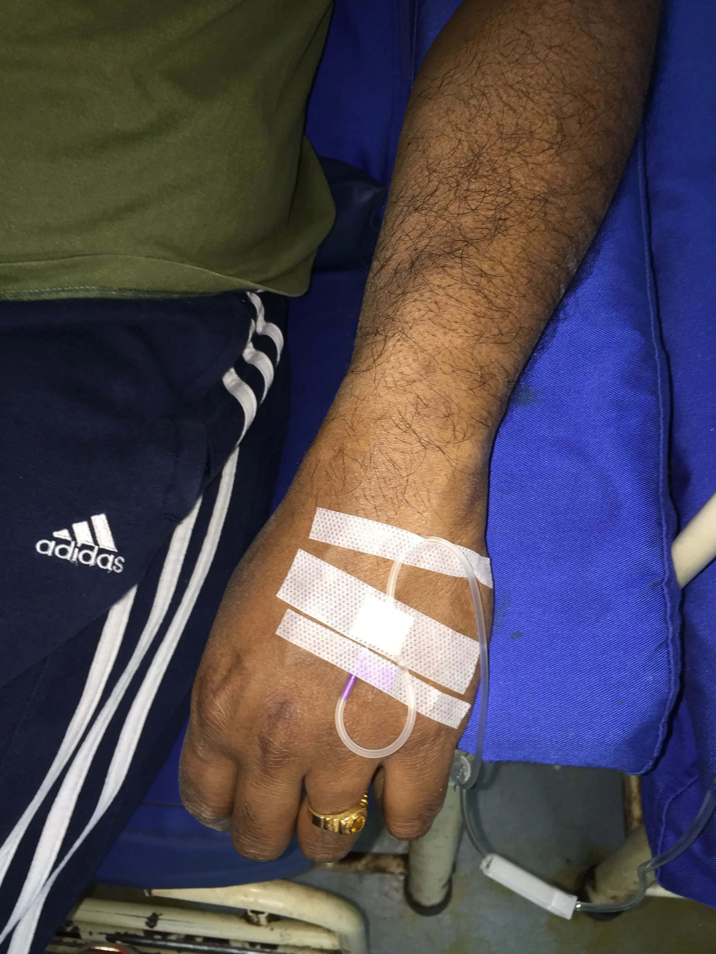 Most Common Treatment for Fever and Cold: Intravenous Drip